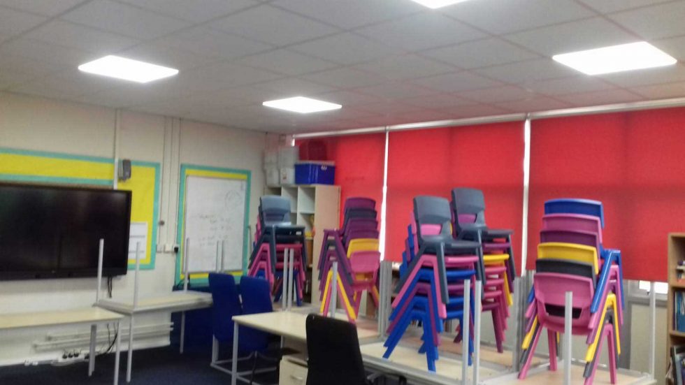 Ashford Park Primary School, Middlesex - Surrey Ceilings